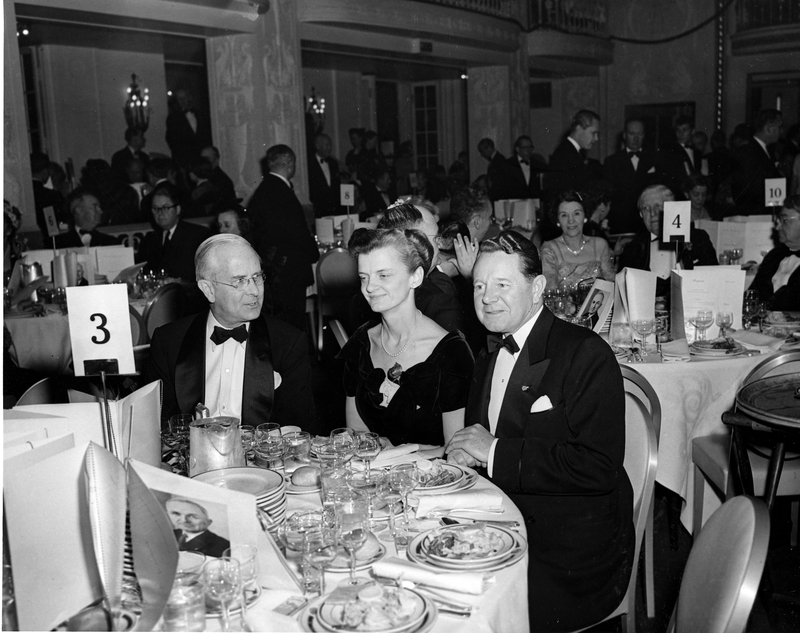 Mr. and Mrs. Sullivan at Inaugural Dinner | Harry S. Truman