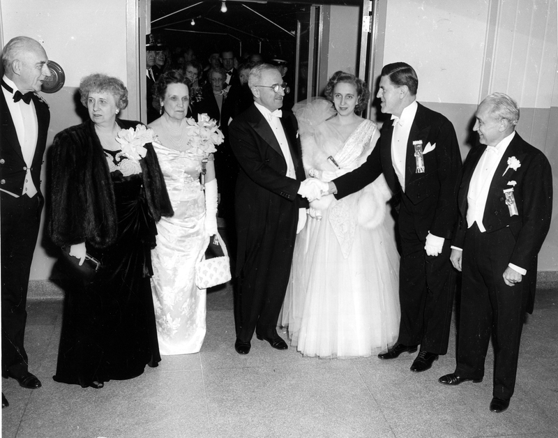 Truman Family at the 1949 Inaugural Ball | Harry S. Truman