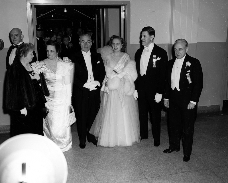 Truman Family and Others at Inaugural Ball | Harry S. Truman