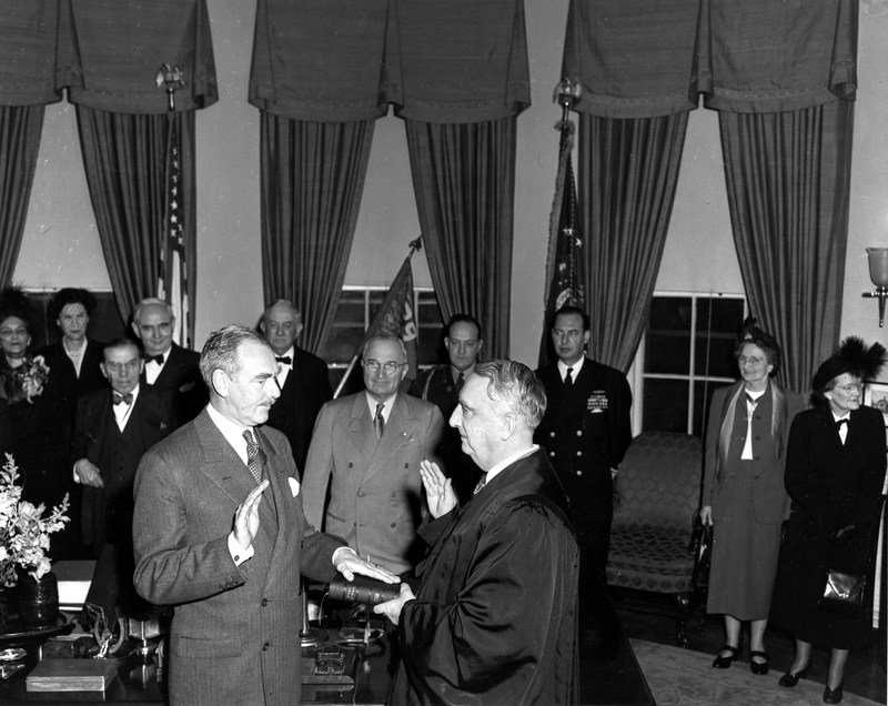 Swearing-in Ceremony of Dean Acheson | Harry S. Truman