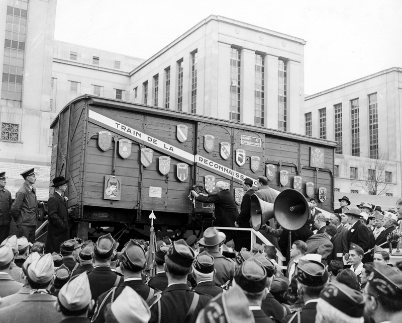 French Merci Train Ceremony | Harry S. Truman