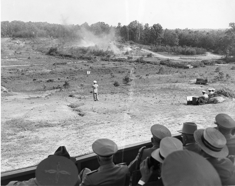 Weapons Demonstration at Quantico | Harry S. Truman