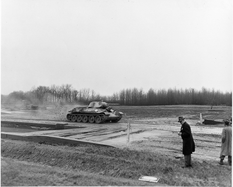 Tank Demonstration at Aberdeen Proving Ground | Harry S. Truman