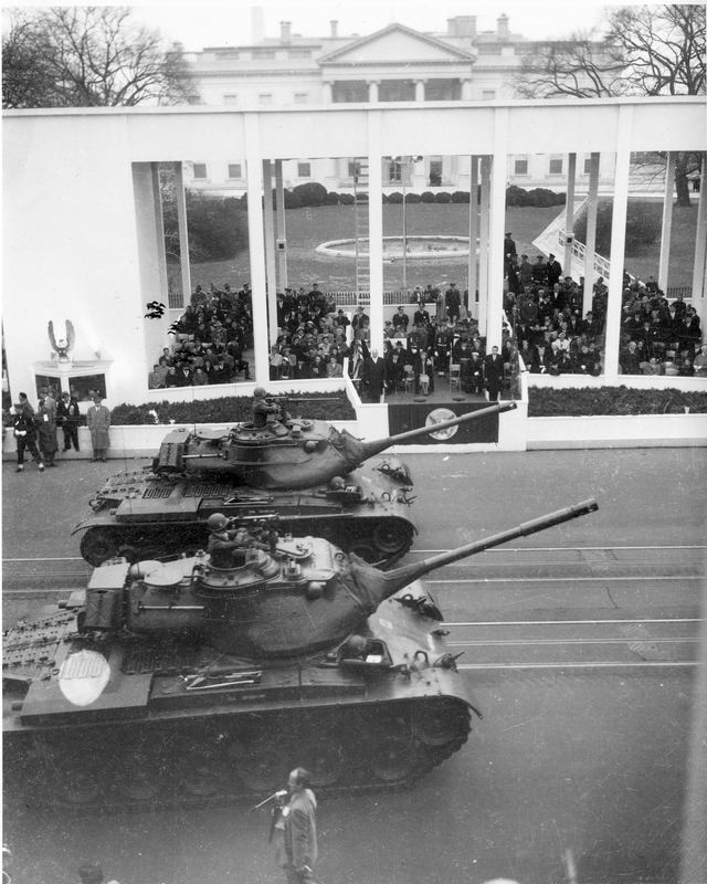 Tanks in the Inaugural Parade | Harry S. Truman