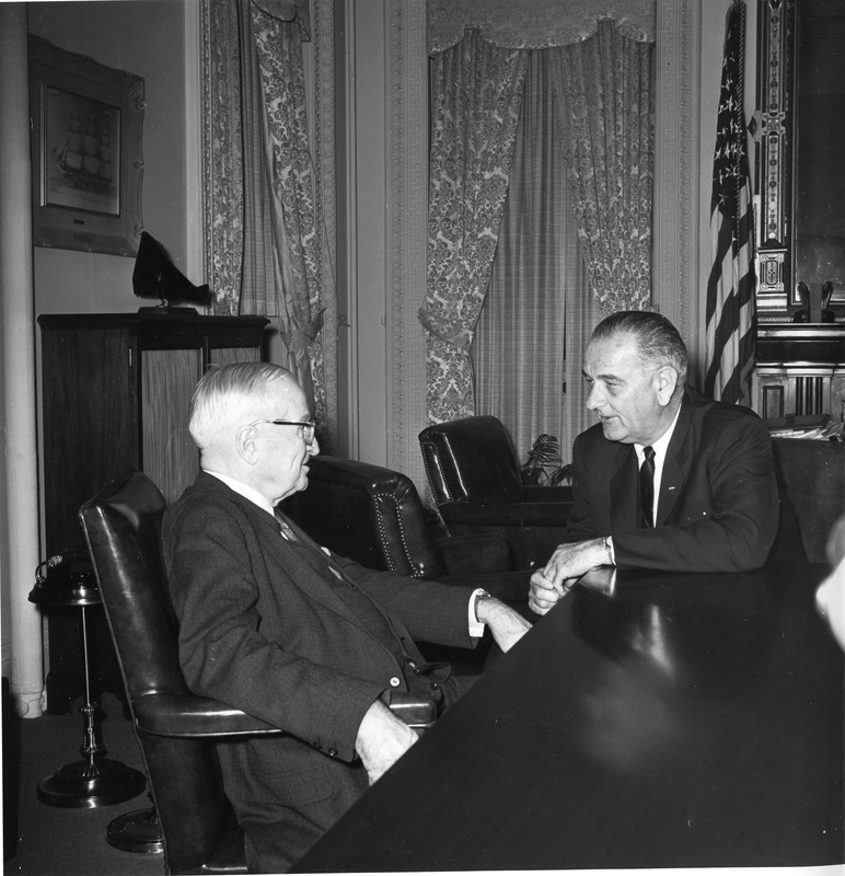 Truman and Johnson Meet During Kennedy Funeral Weekend | Harry S. Truman
