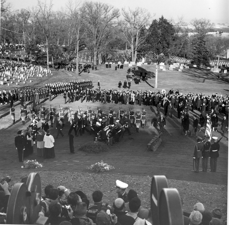 Cameras Capture Kennedy Burial Service | Harry S. Truman