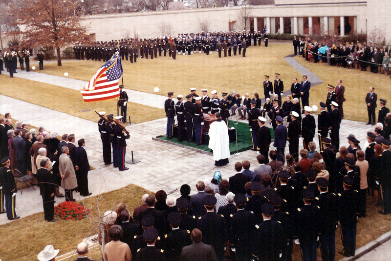 Presentation of the Colors at the Truman Funeral | Harry S. Truman