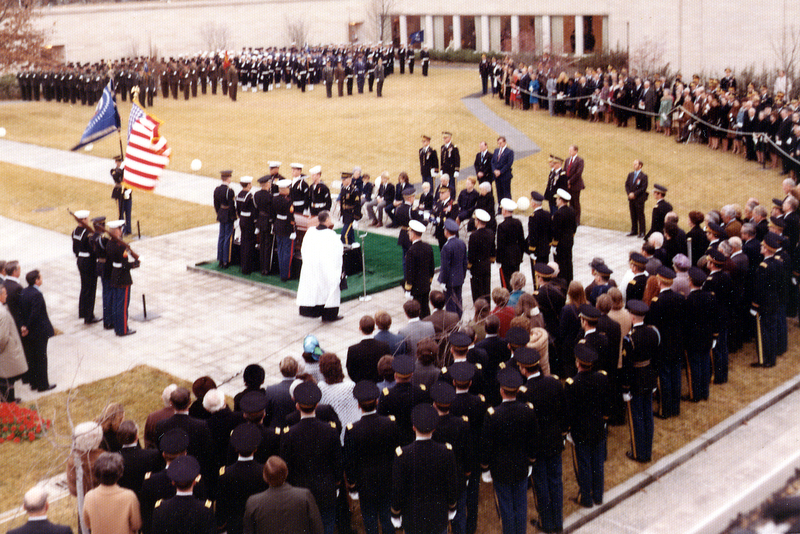 Wide Angle Shot of Truman Funeral | Harry S. Truman