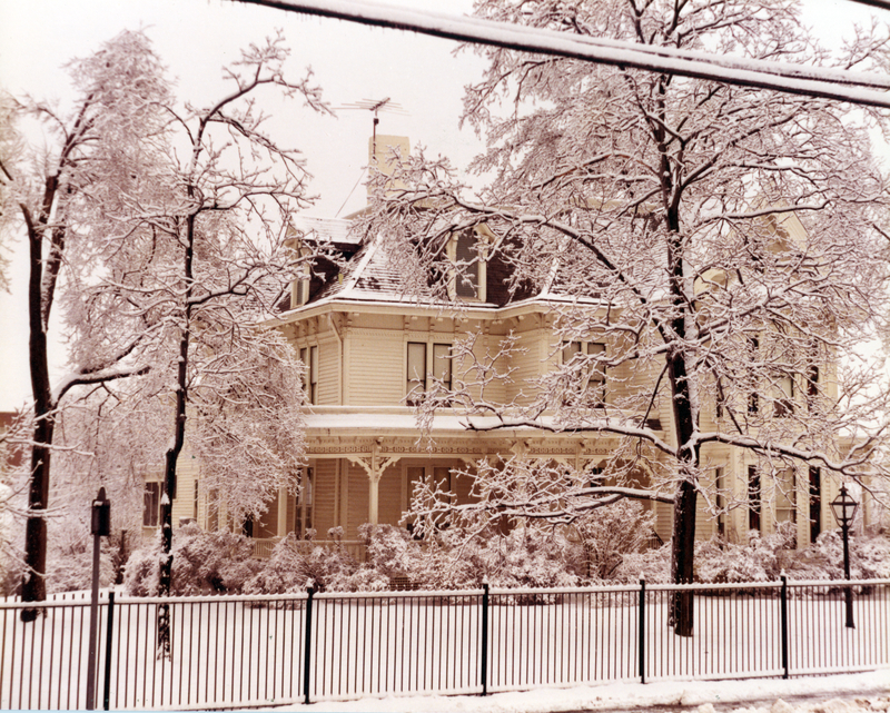 Truman home after snow | Harry S. Truman