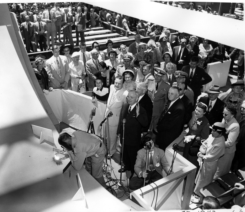 President Truman At Keel Laying Of U S S Nautilus Harry S Truman president-truman-at-keel-laying-of-u-s-s-nautilus-harry-s-truman
