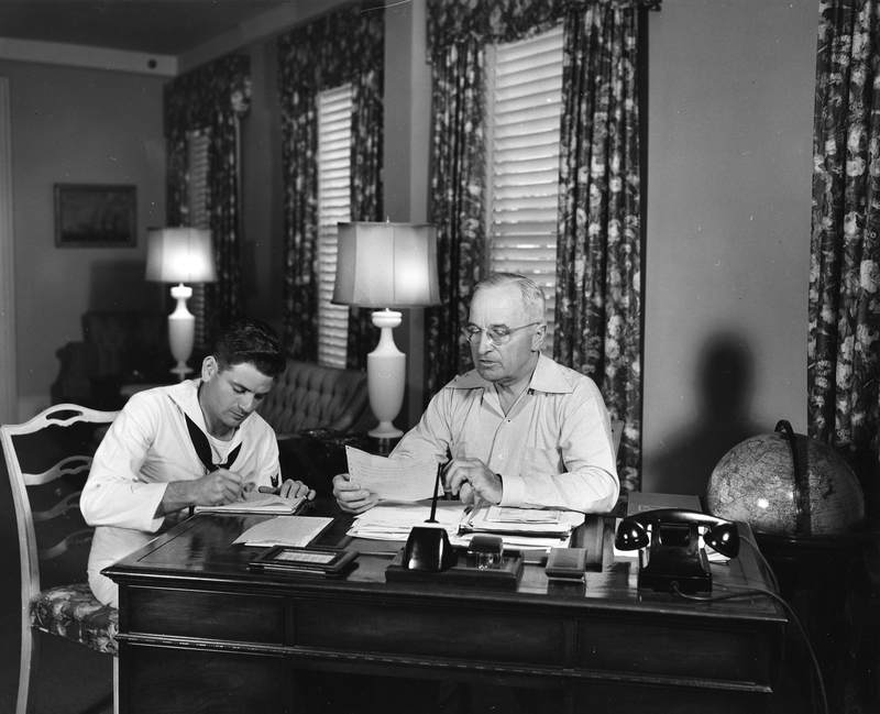 Truman Dictating Letters | Harry S. Truman