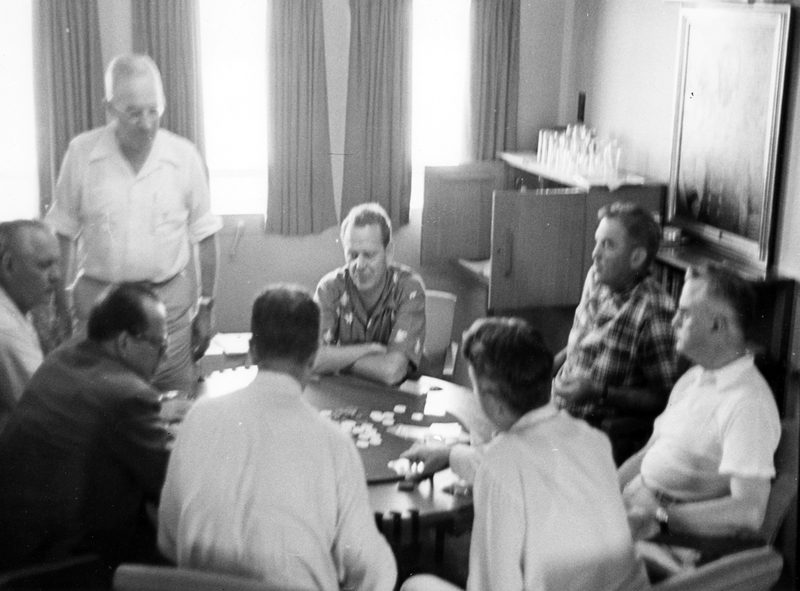 President Harry S. Truman and His Staff Playing Poker | Harry S. Truman