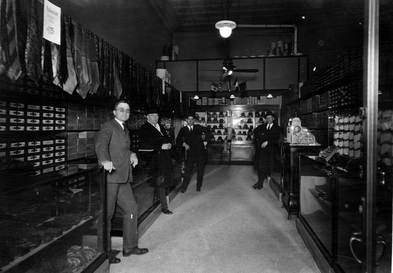Harry Truman and Friends in the Haberdashery in Kansas City, Missouri | Harry S. Truman
