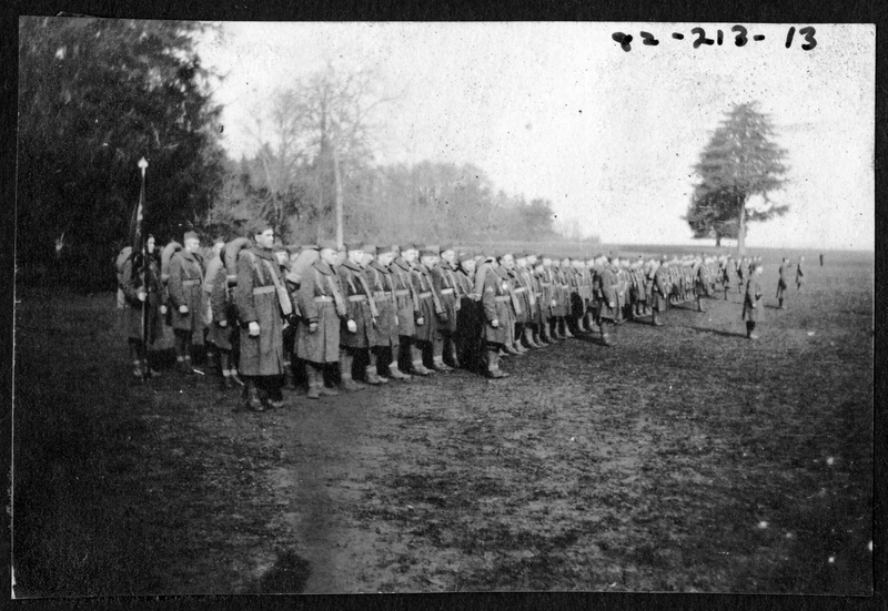 Battery B, 129th Field Artillery, in France, March 1919 | Harry S. Truman