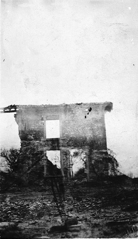 Ruins in Varennes in France after World War I | Harry S. Truman