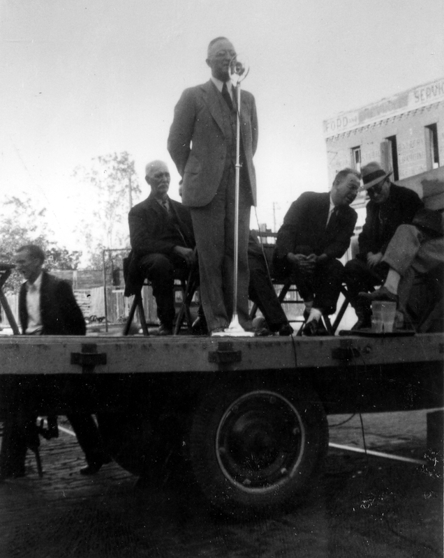 Harry S. Truman Senate Campaign - speech in Webb City, Missouri | Harry ...