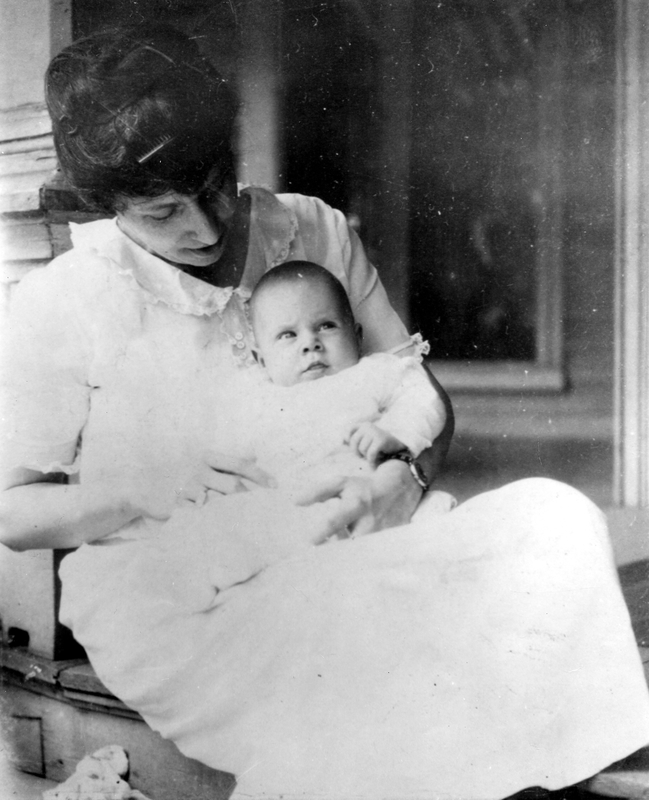 Bess Wallace Truman with Baby Margaret Truman | Harry S. Truman