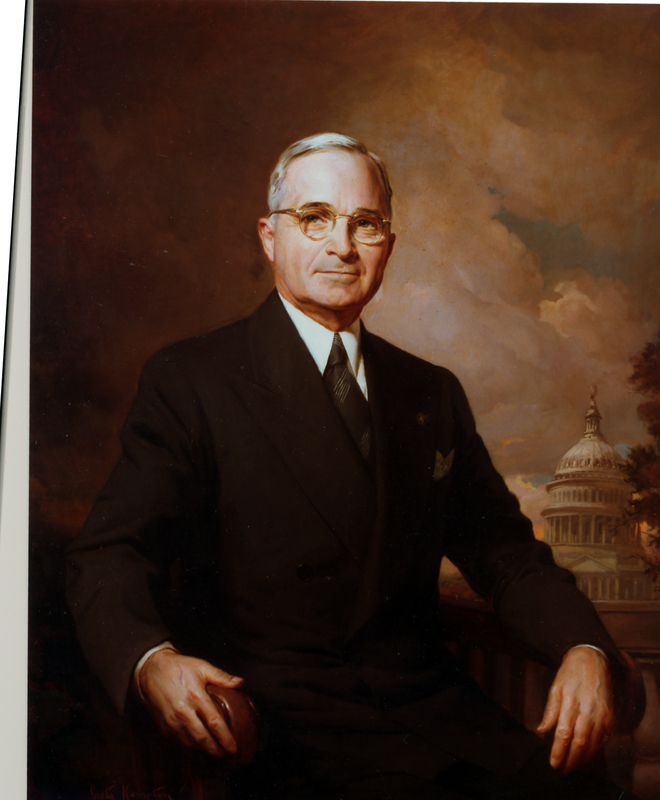 Official White House portrait of President Truman | Harry S. Truman