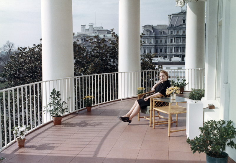 Margaret Truman on White House Balcony | Harry S. Truman