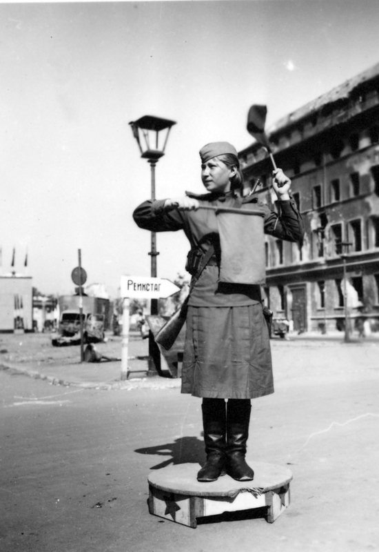 Russian Police Woman in Berlin after World War II | Harry S. Truman