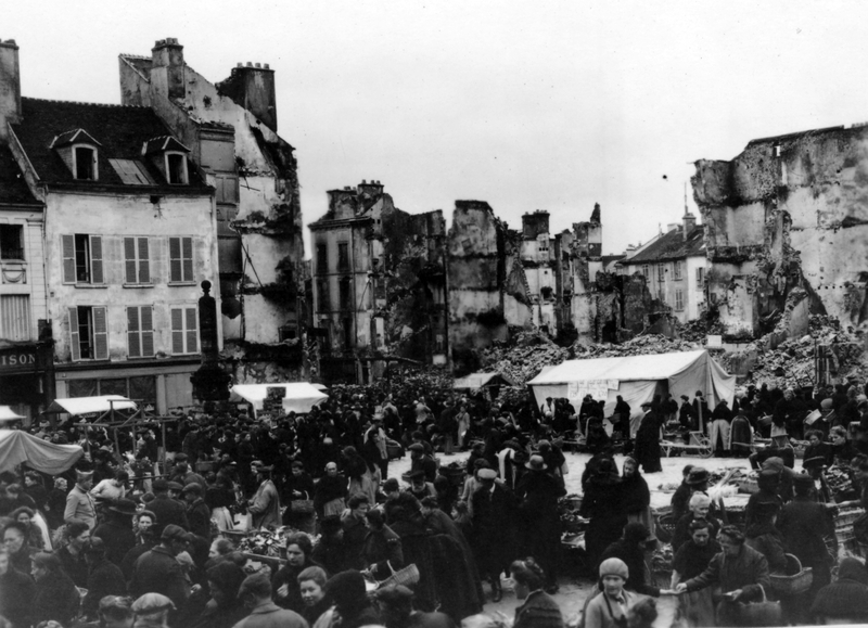 Snapshot of Chateau Thierry in France during World War I | Harry S. Truman