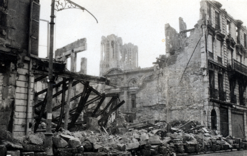 Snapshot of Reim, France during World War I | Harry S. Truman
