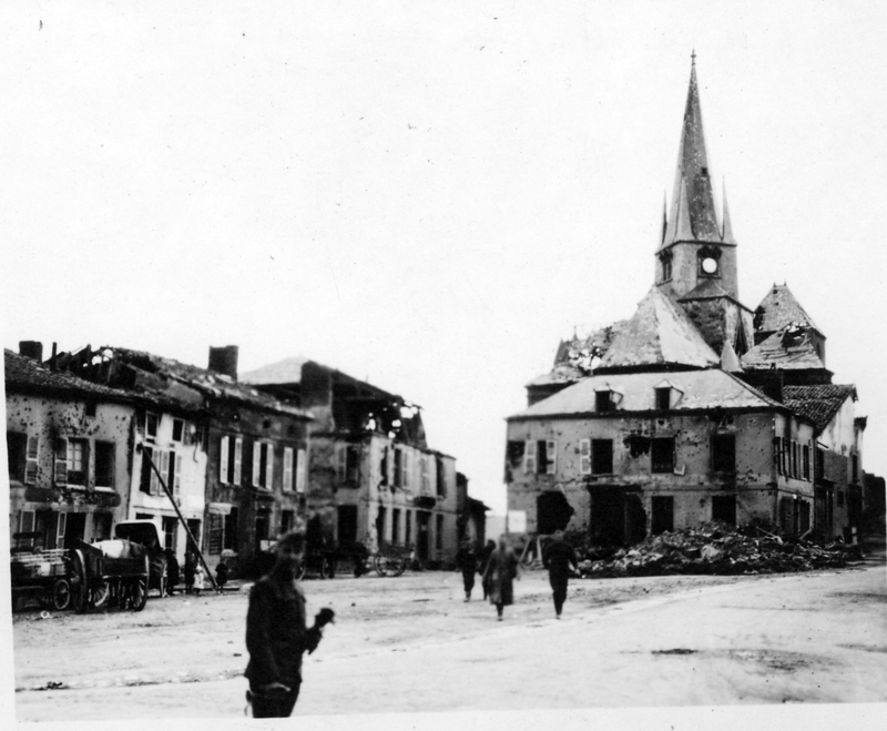 Snapshot of Church in France during World War I | Harry S. Truman