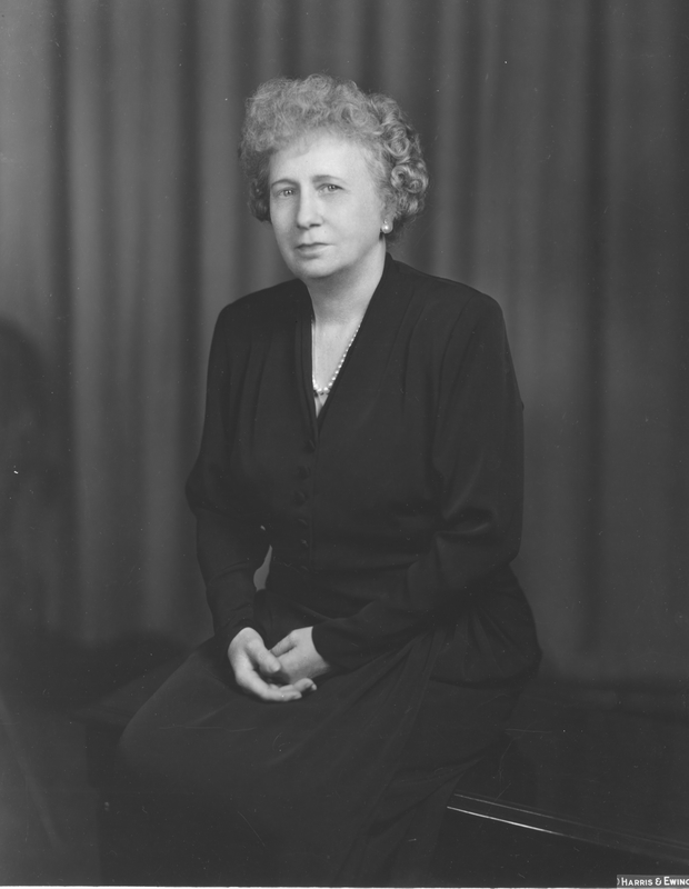 Seated Portrait of Mrs. Bess Truman | Harry S. Truman