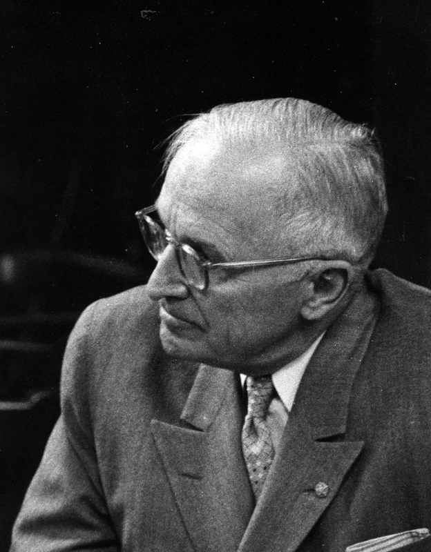 Profile Portait Of Former President Truman | Harry S. Truman