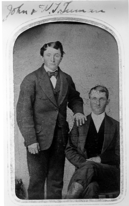 Tintype of John Anderson Truman and William Thomas Truman | Harry S. Truman