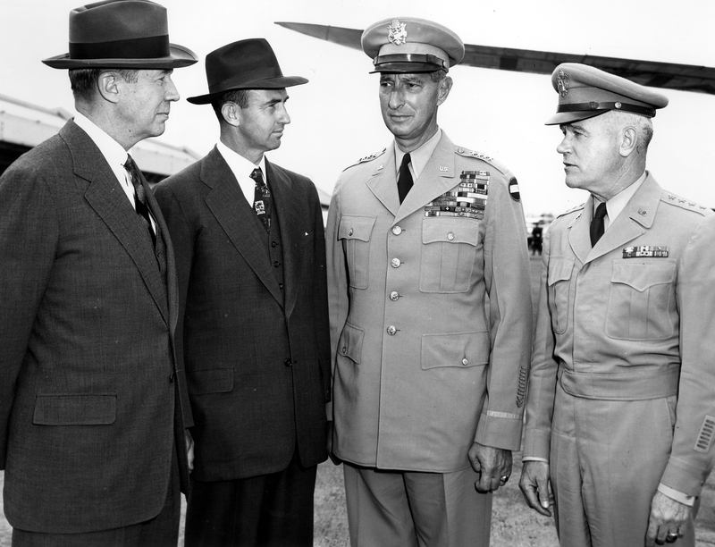 General Mark W. Clark departing for assignment as Commander-in-Chief ...