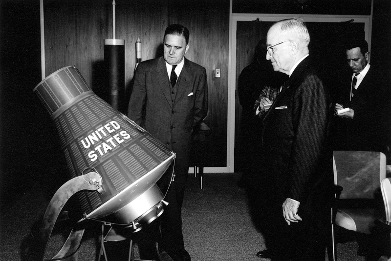 Former President Truman visiting NASA | Harry S. Truman