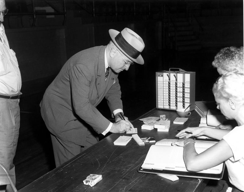 Truman voting | Harry S. Truman