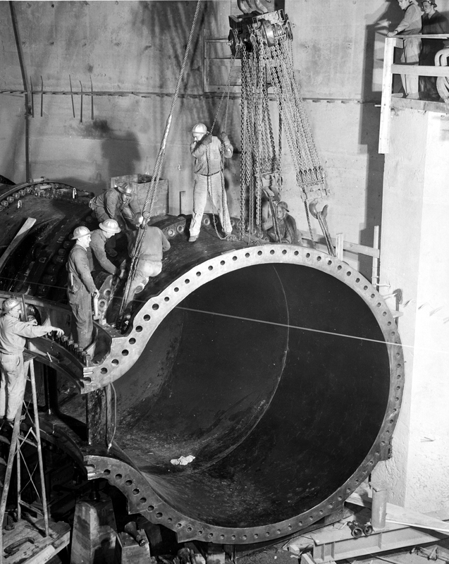 Scroll Case at Grand Coulee Dam | Harry S. Truman