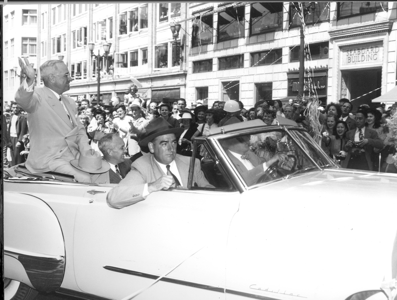 President Truman motorcade through Los Angeles | Harry S. Truman