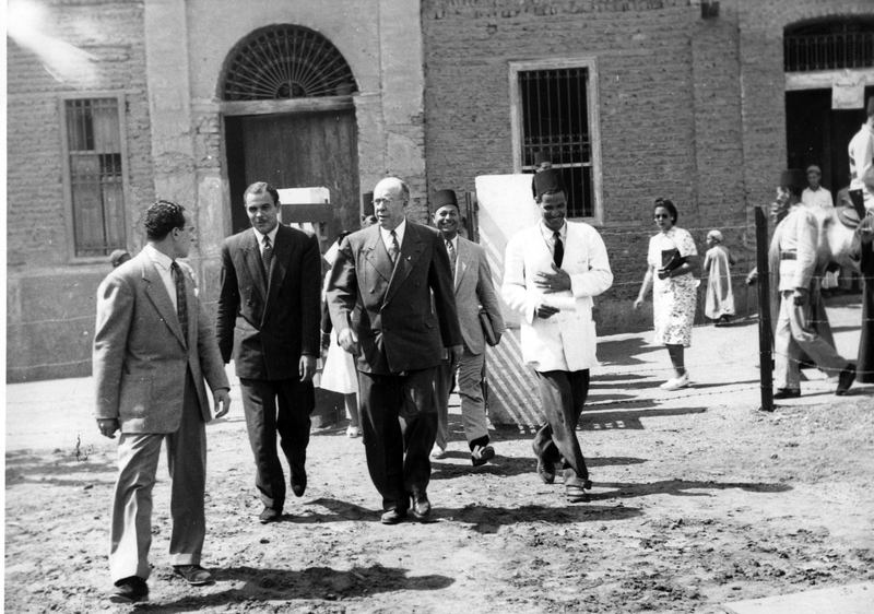 Ambassador to Egypt Stanton Griffis during his tour of Egypt | Harry S ...