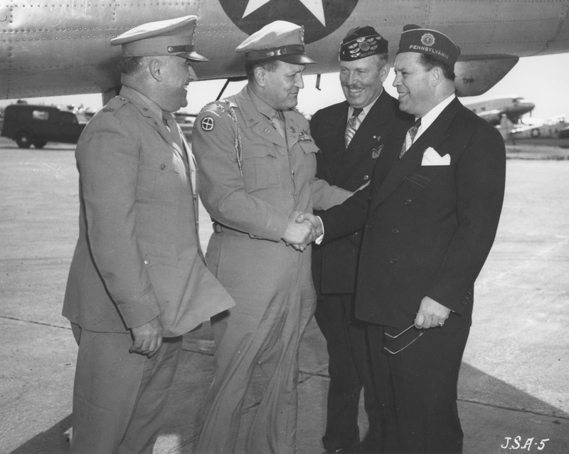 American Legion National Commander Paul Griffith being Greeted at ...