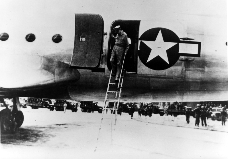 General MacArthur arrives at Atsugi Airfield | Harry S. Truman
