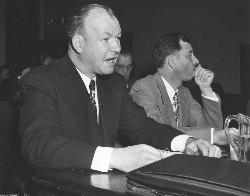 Tighe E. Woods before House Banking Committee | Harry S. Truman