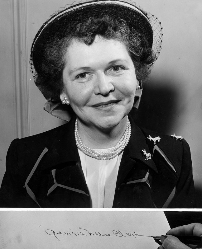 Portrait of Georgia Neese Clark | Harry S. Truman