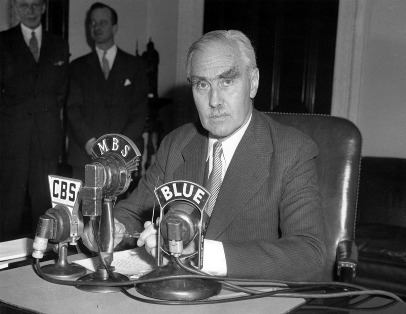 Photo of Undersecretary of State Joseph E. Grew making a special ...