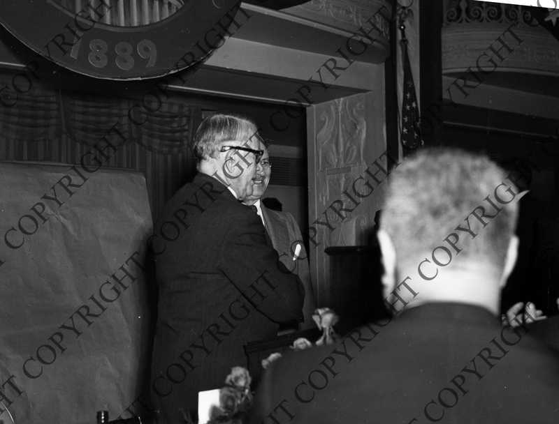 Alben Barkley and Charles Sawyer at a Washington Board of Trade for ...