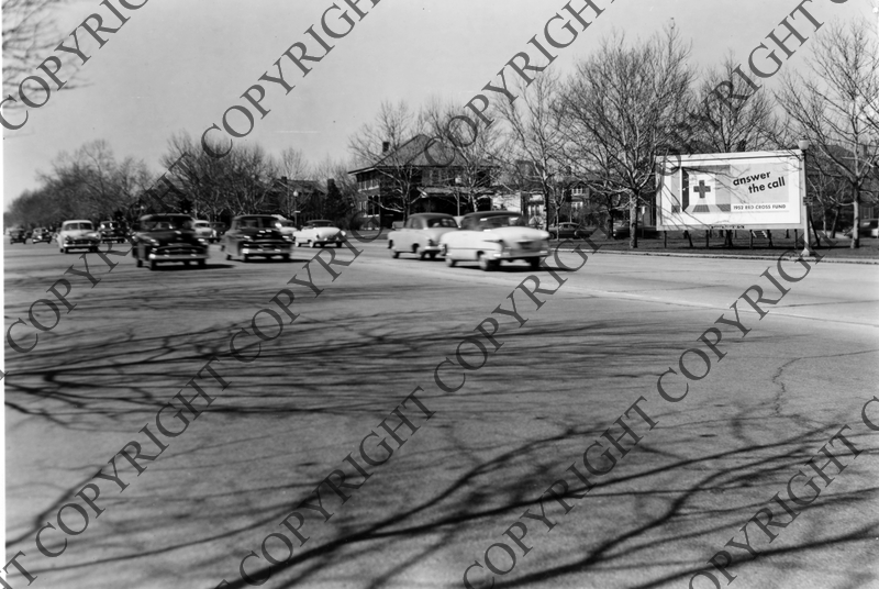 Photo of billboard in St. Louis advertising the Red Cross "Answer the ...