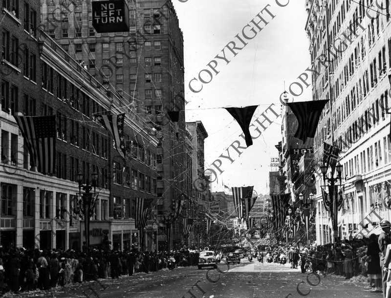 The Truman motorcade in Seattle | Harry S. Truman