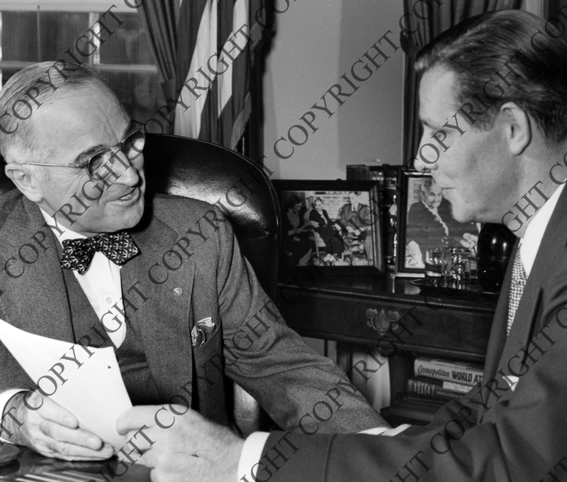 President Truman and Secretary of Labor Maurice Tobin | Harry S. Truman