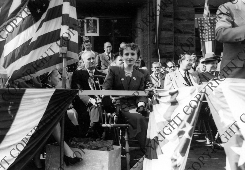 Margaret and President Truman at campaign speech | Harry S. Truman