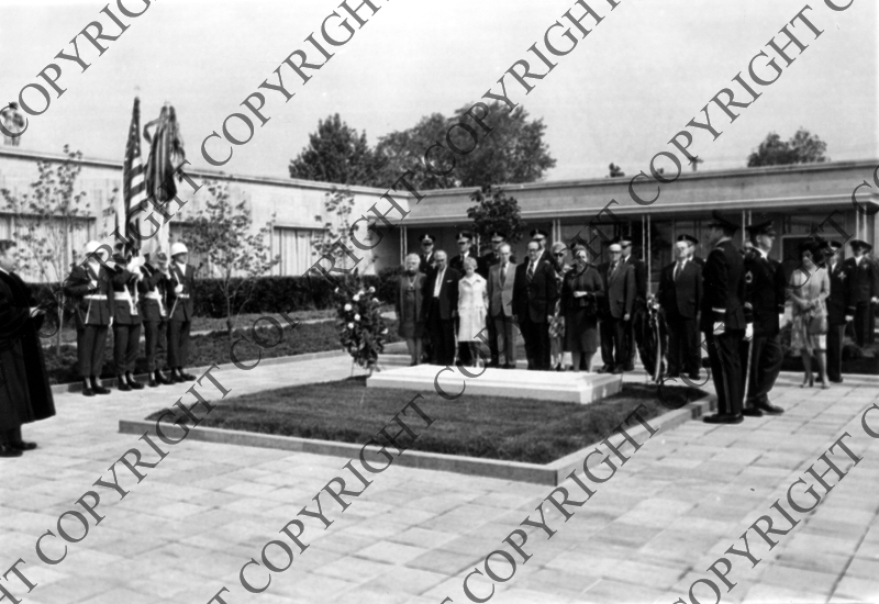 Wreath-laying ceremonies at the gravesite of former President Harry S ...