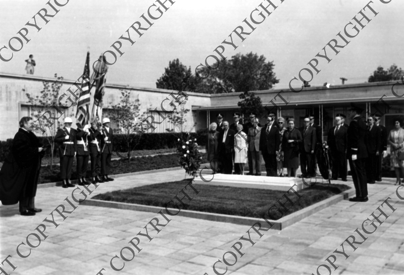 Wreath-laying ceremonies at the gravesite of former President Harry S ...