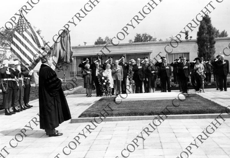 Wreath-laying ceremonies at gravesite of former President Truman ...