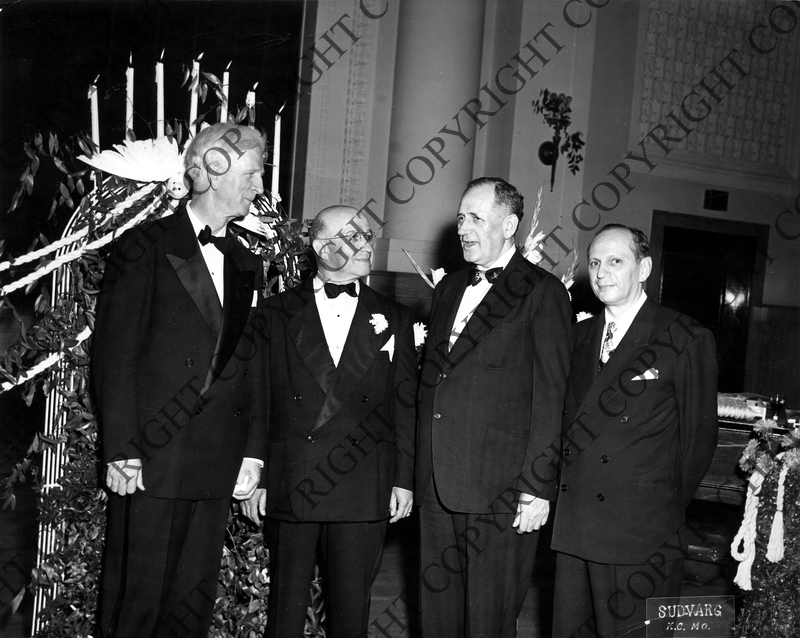 Eddie Jacobson and unidentified others | Harry S. Truman